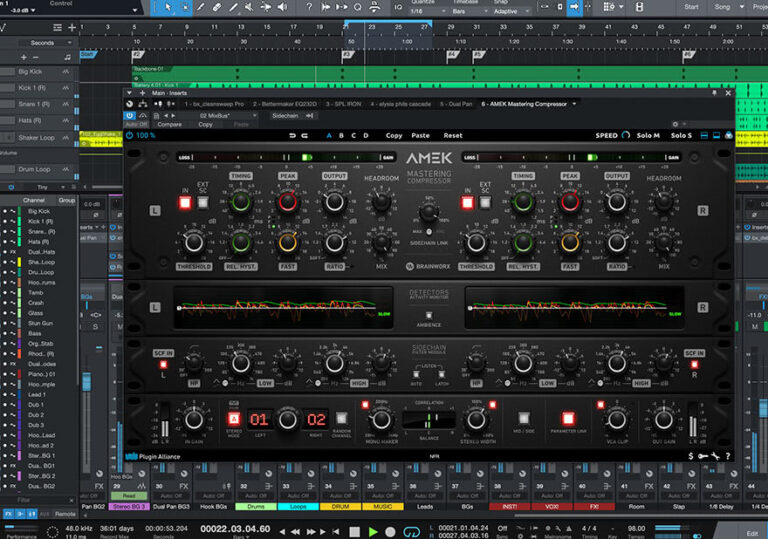 Amek Mastering Compressor Review Mathew Vaughan